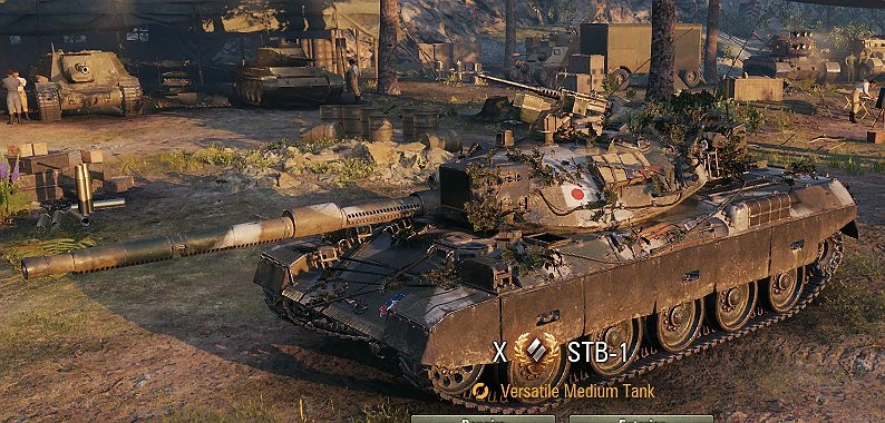 STB1 lotus 3D skin 1.0 - WoT