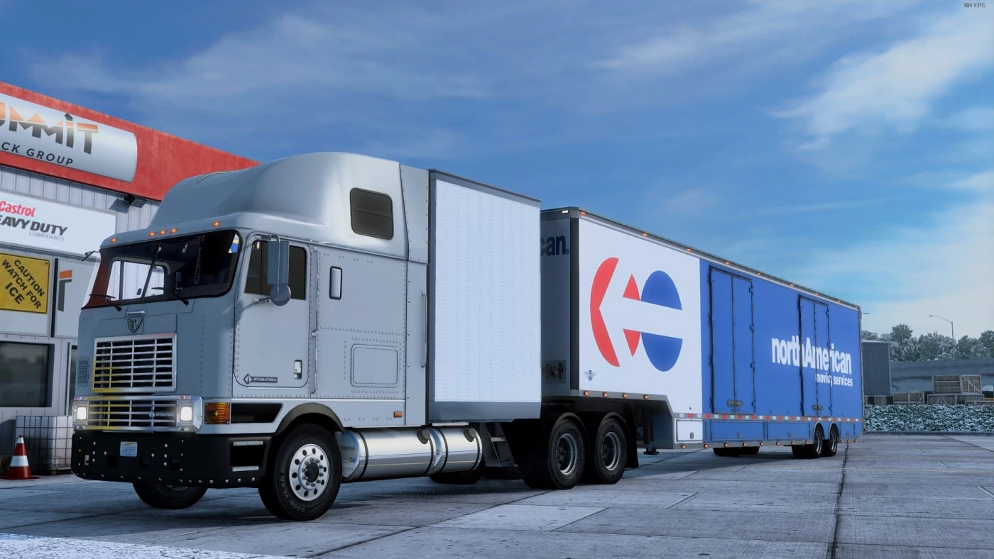 RD Moving Van Trailer v1.46 - ATS