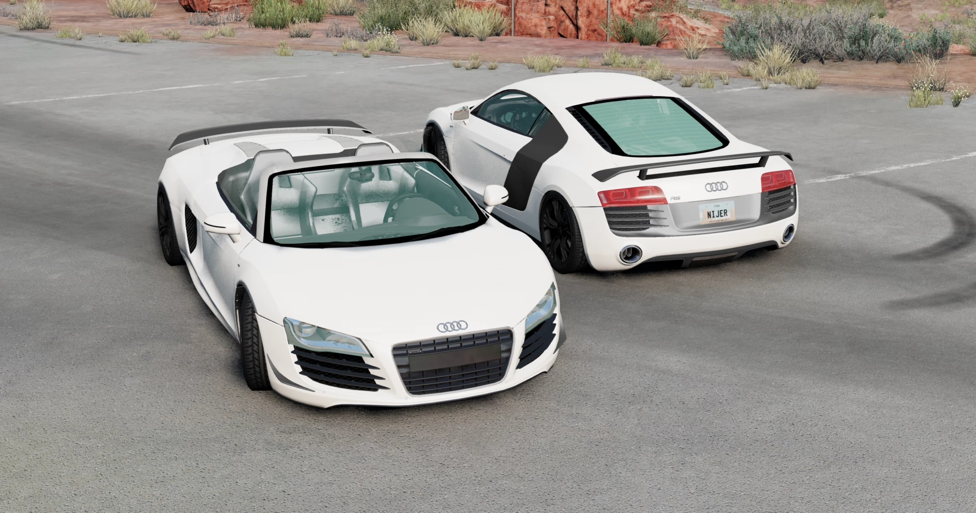 Audi R8 Spyder - BeamNG.drive