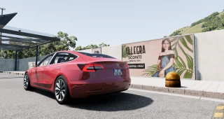 Tesla Model s 3 - BeamNG.drive