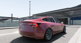Tesla Model s 3 - BeamNG.drive