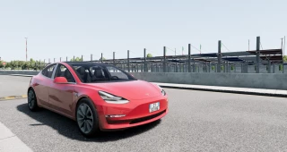 Tesla Model s 3 - BeamNG.drive