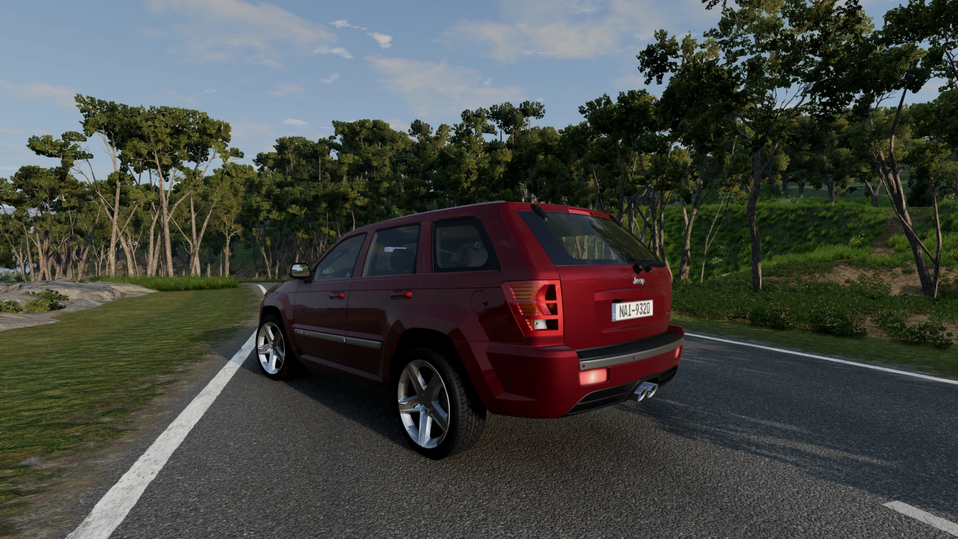 Jeep Grand Cherokee SRT8 III (WK) 1.0 - BeamNG.drive