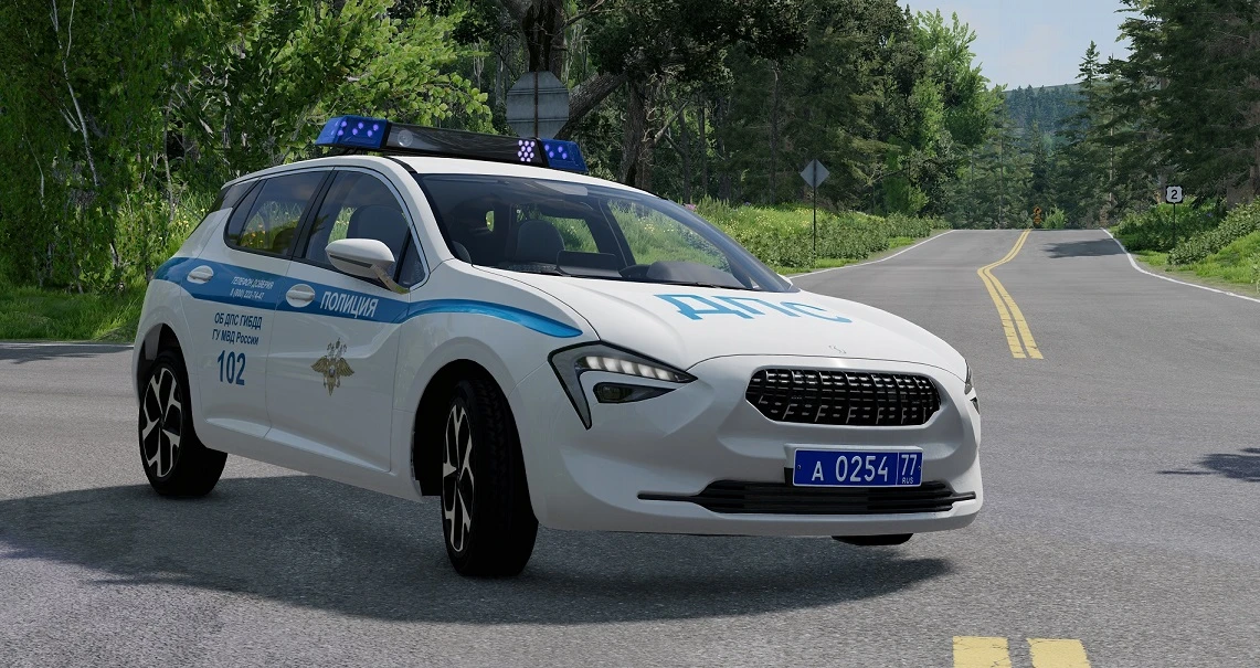 PACK OF SKINS OF THE POLICE AND MILITIA OF RUSSIA 1 - BeamNG.drive