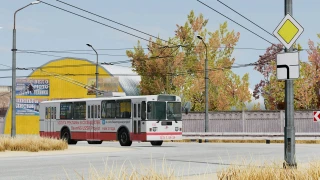 Russian Trolleybus Map 1 - BeamNG.drive
