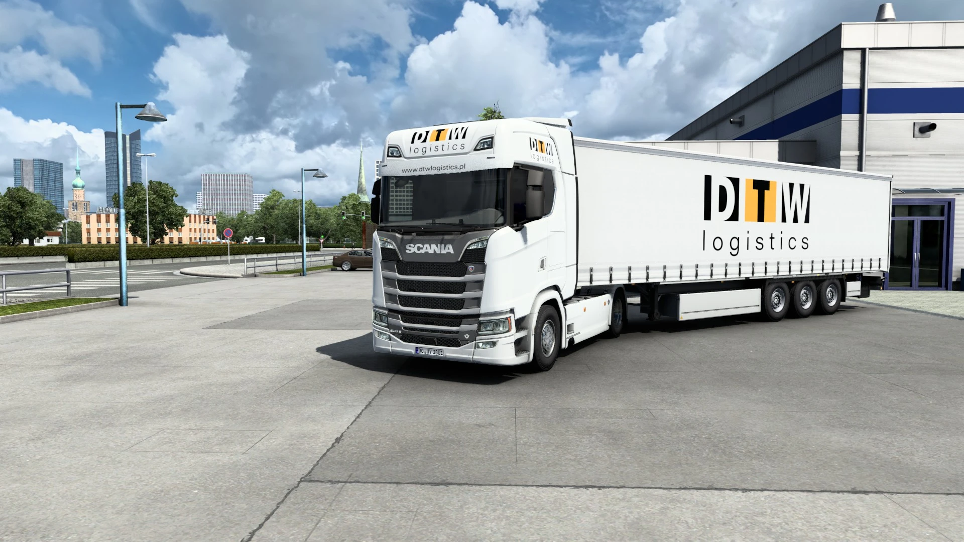 Combo Skin DTW logistics 1.0 - ETS 2