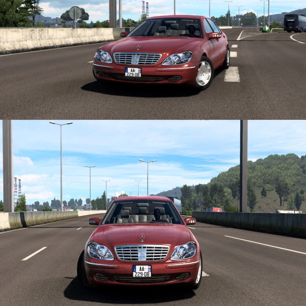 MERCEDES-BENZ S500 W220 v1.1 - ETS 2