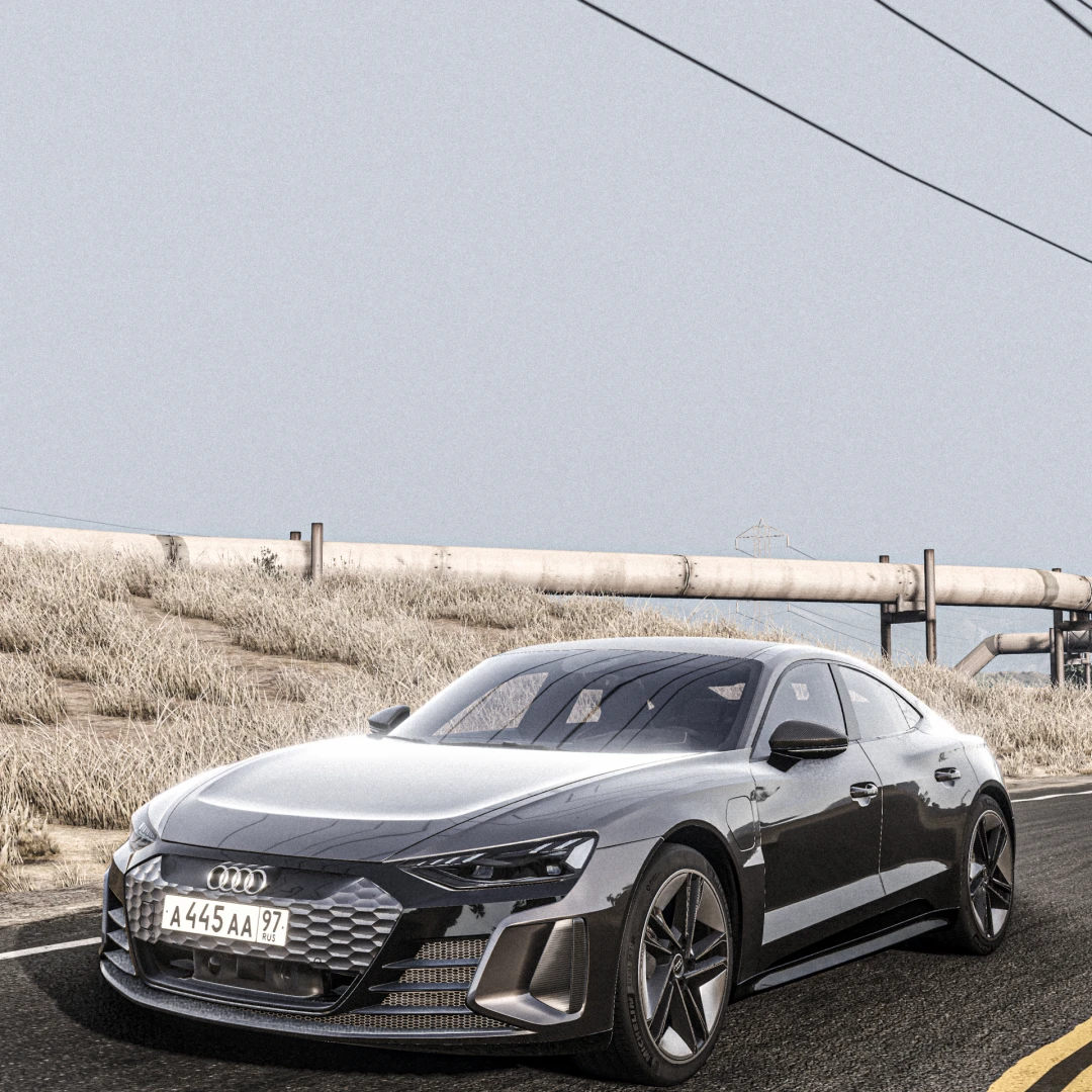 MOD CAR AUDI E-TRON GT FOR BEAMNG.DRIVE v0.1 - BeamNG.drive