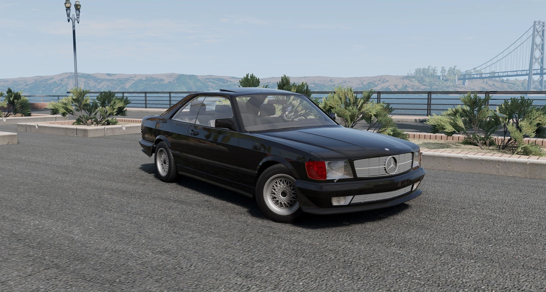 Mercedes-Benz 560 SEC 1 - BeamNG.drive