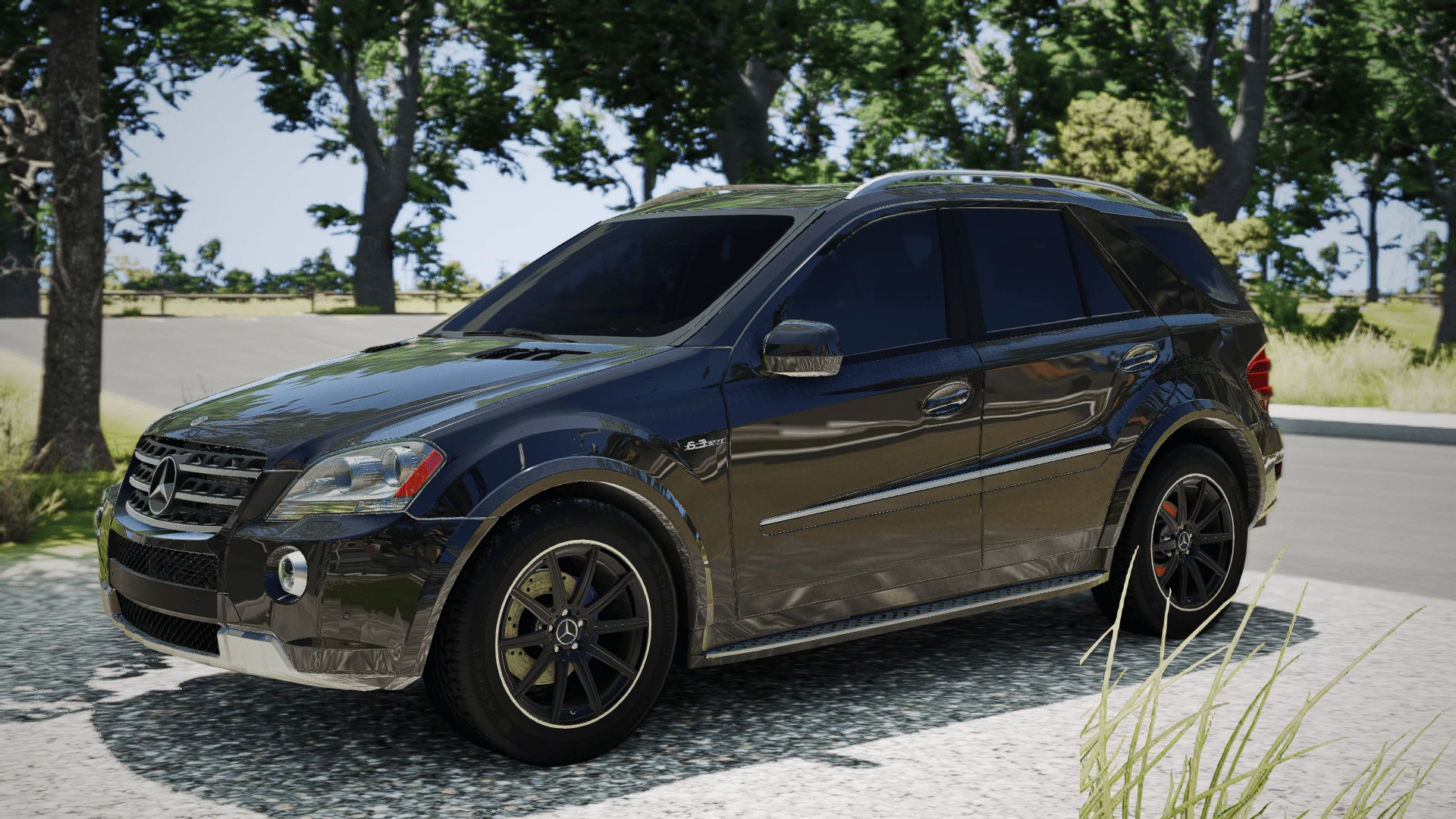 Mercedes-Benz ML63 PACK (W164) 2005 1.2 - BeamNG.drive