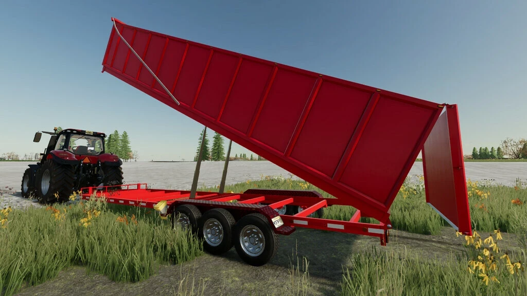 30 Flatbed Autoloading Bale Trailer v 2.0 - FS 22