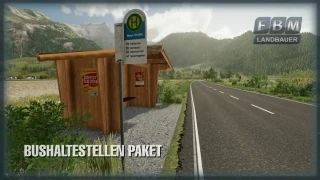 Bus Stop DE Pack v 1.0 - FS 22