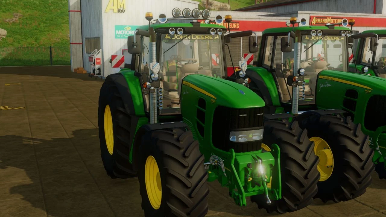 John Deere 7530 Edit Real Sound BETA v 1.0 - FS 22