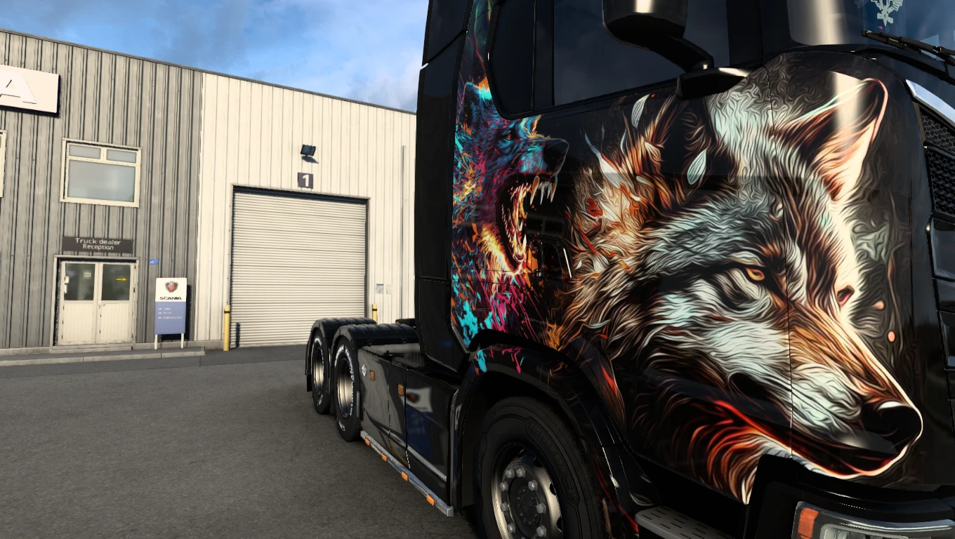 Wolf Skin Scania S High 1 - ETS 2