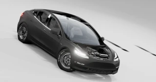Tesla Model3 (Wagon Wheels and Chevrolet LS Swap) v1.0 - BeamNG.drive