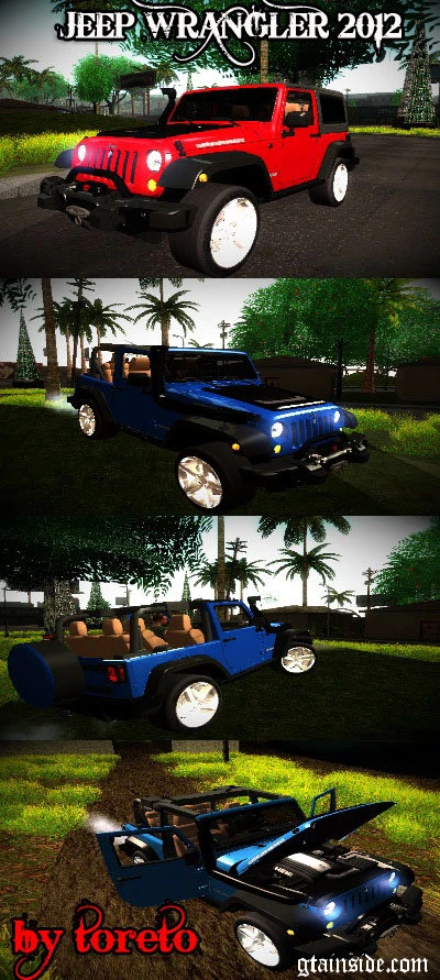 2012 Jeep Wrangler - GTA: SA