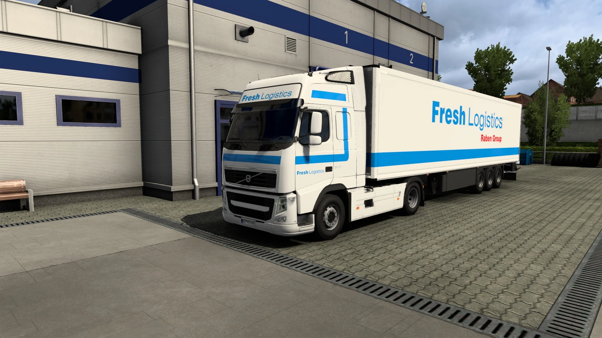 Combo Skin Fresh Logistics 1.0 - ETS 2