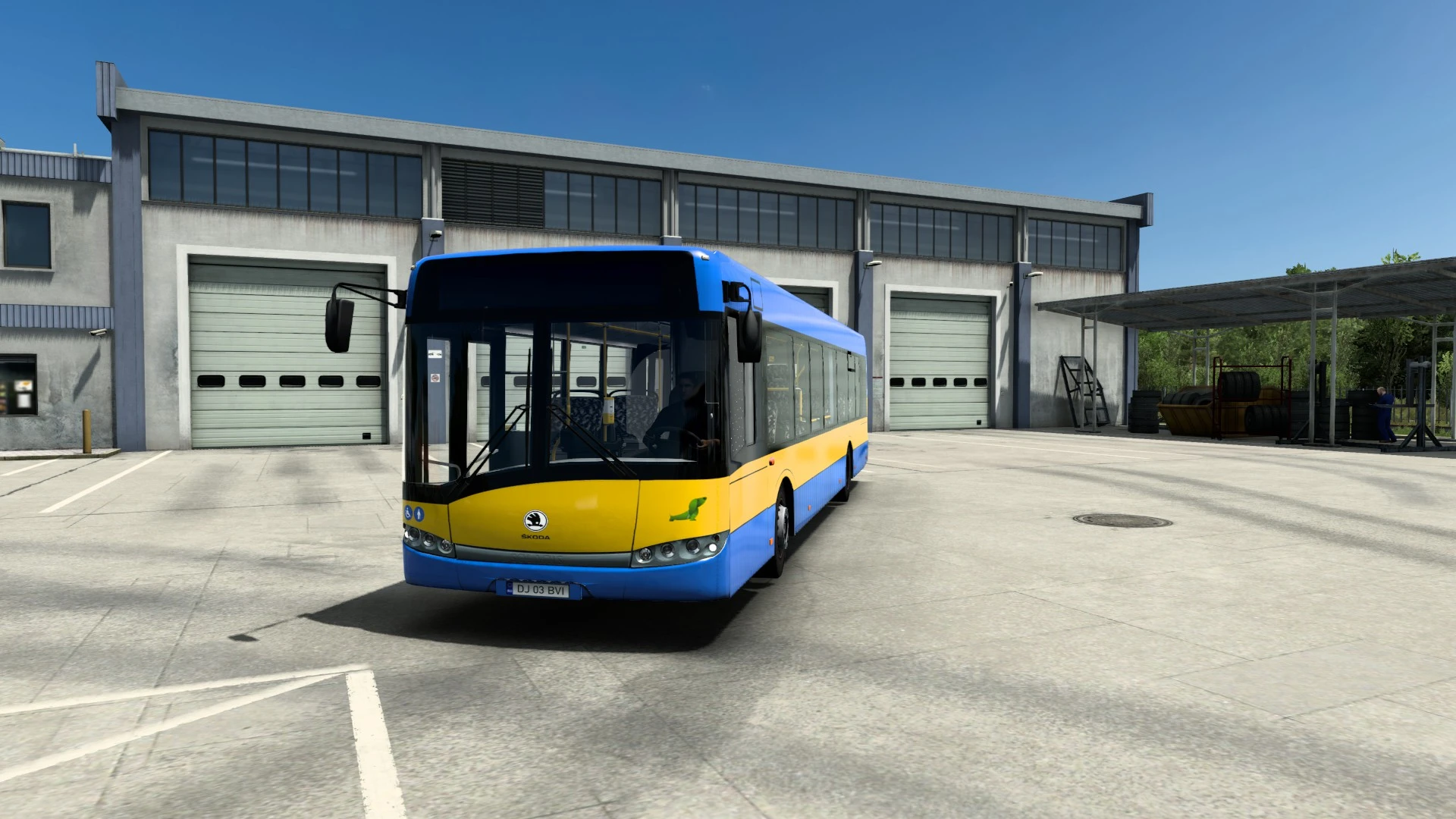 Skin Solaris Skoda 1.0 - ETS 2