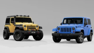 Jeep Wrangler 1 - BeamNG.drive