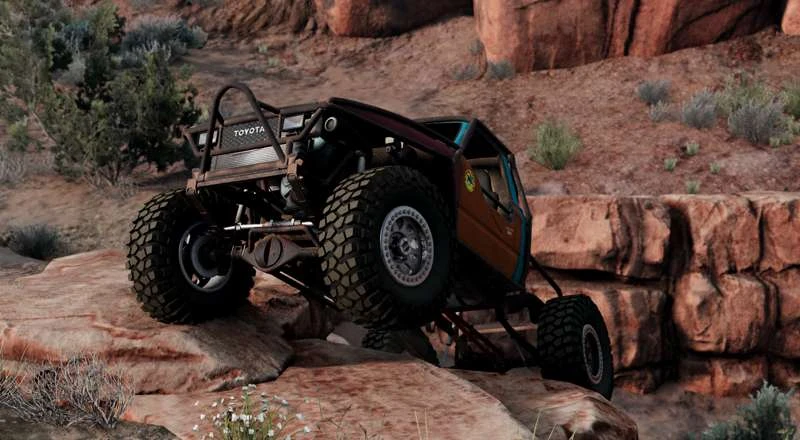 Toyota Rock Crawler