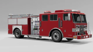 MTL Sherman Fire Truck 1.1 - BeamNG.drive