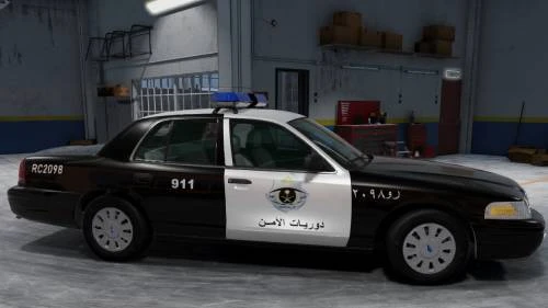 Ford Crown Victoria Saudi police | فورد قطاعات السعودية 0.1 - BeamNG.drive