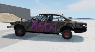 Derby Car Pack and trailer v33 - BeamNG.drive