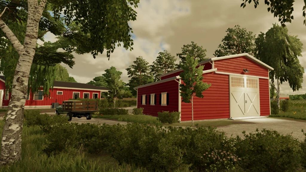American Barn With Storage v 1.0 - FS 22
