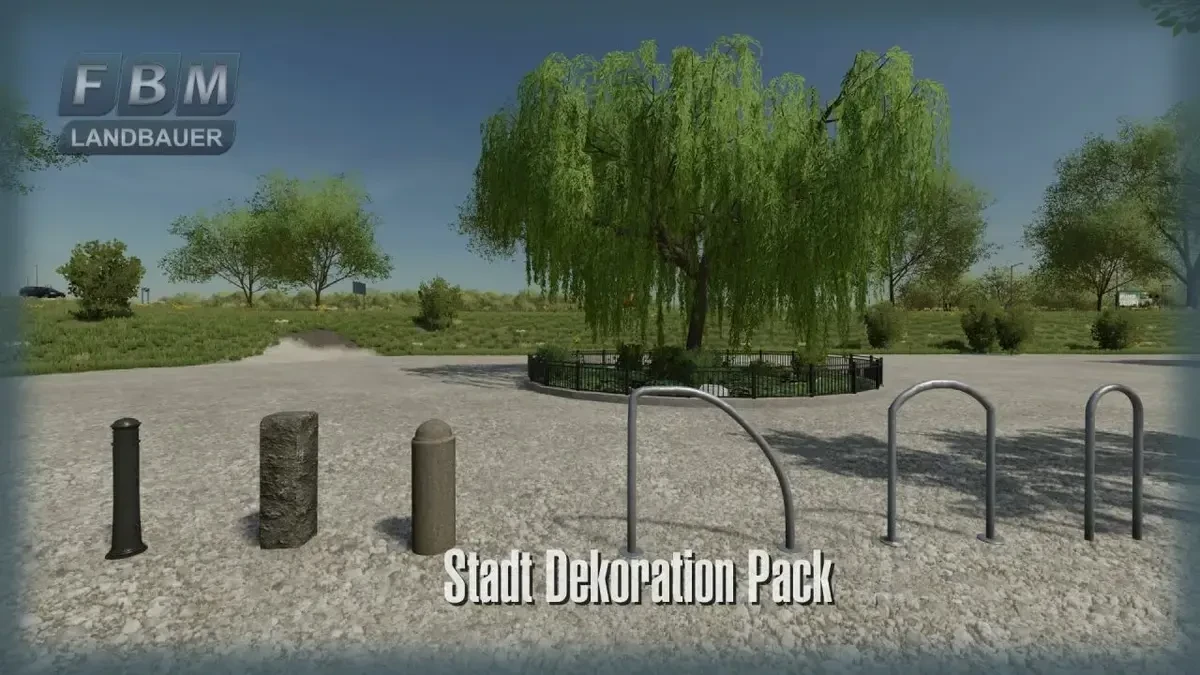 City Deco Pack v 1.1 - FS 22