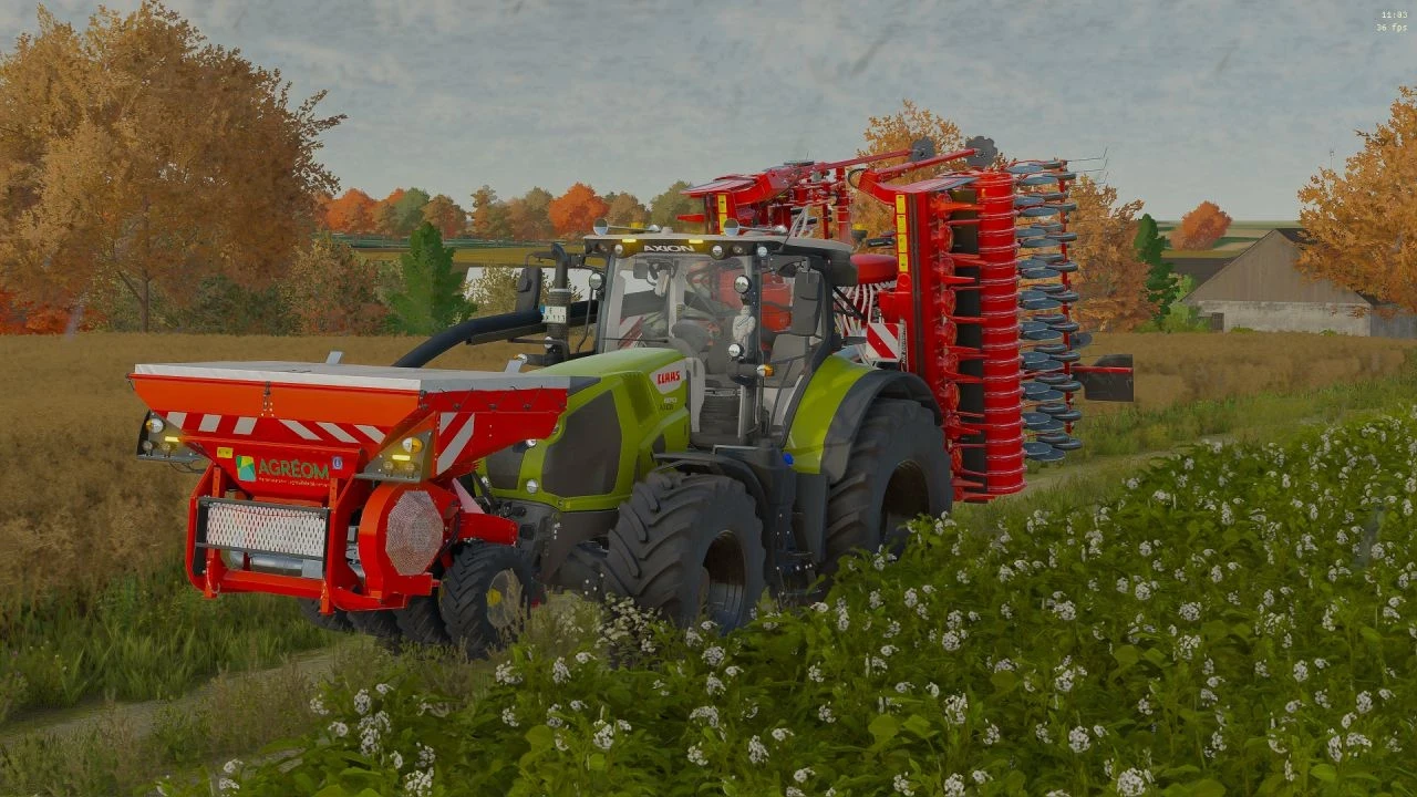 Claas Axion 800 Edit v 1.0 - FS 22