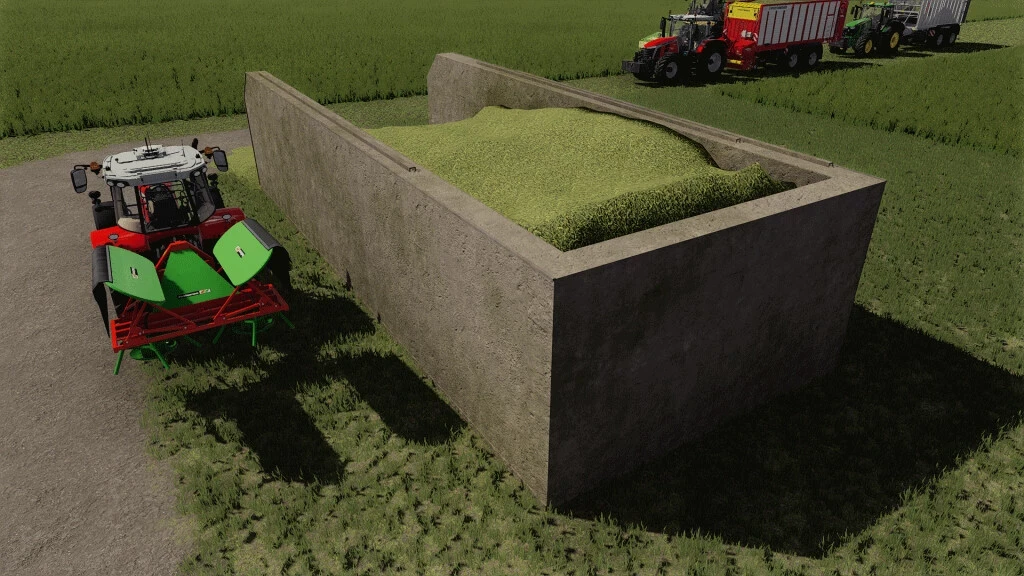 Concrete Bunker Silo v 1.0 - FS 22