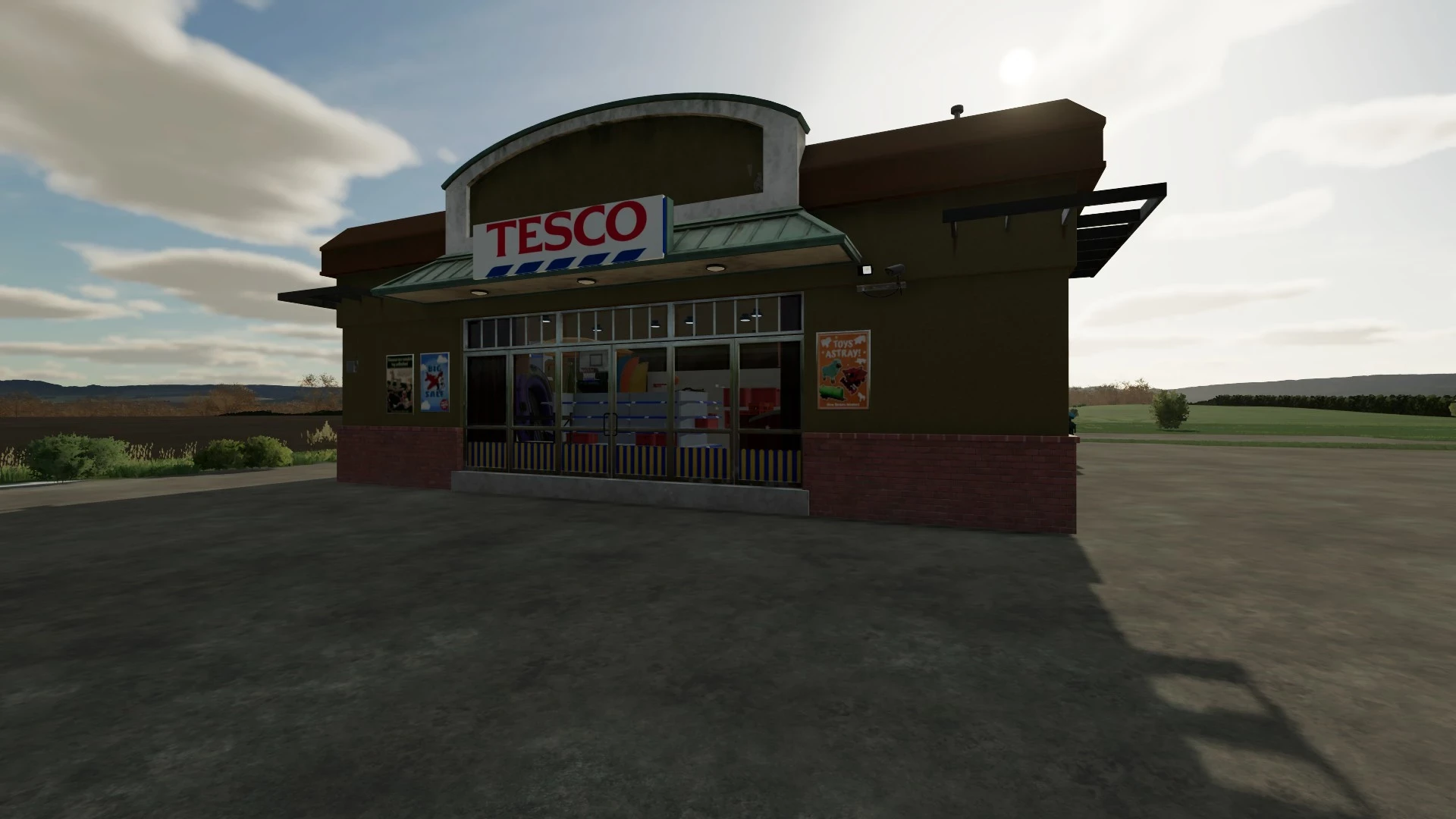 FS22 TESCO Market Sell Point v 2.0 - FS 22