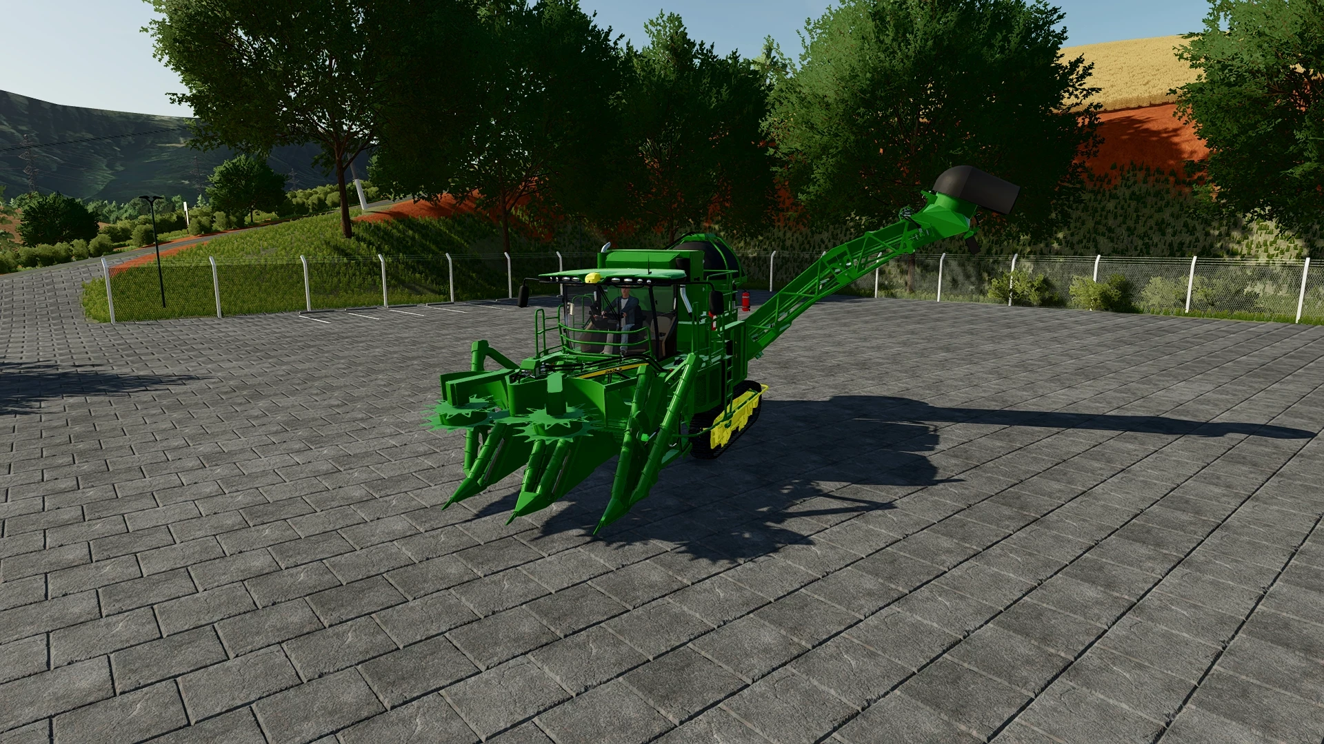 John Deere CH950 2 Linhas v 1.0 - FS 22