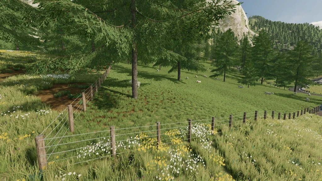 Large Outdoor Sheep Pasture v 1.0 - FS 22
