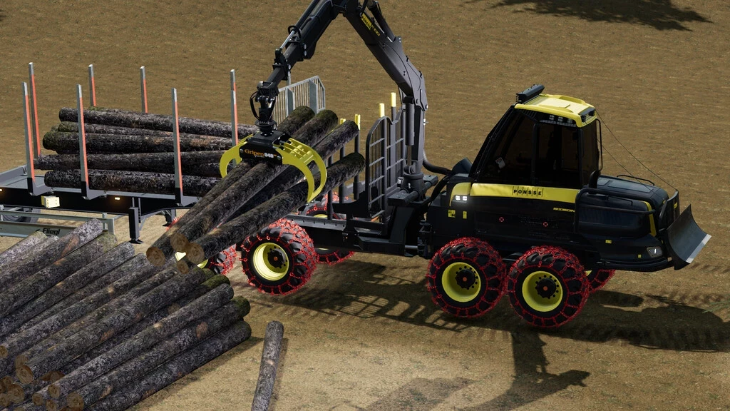 Ponsse Bison Active Frame Shuttle v 1.0.1.1 - FS 22