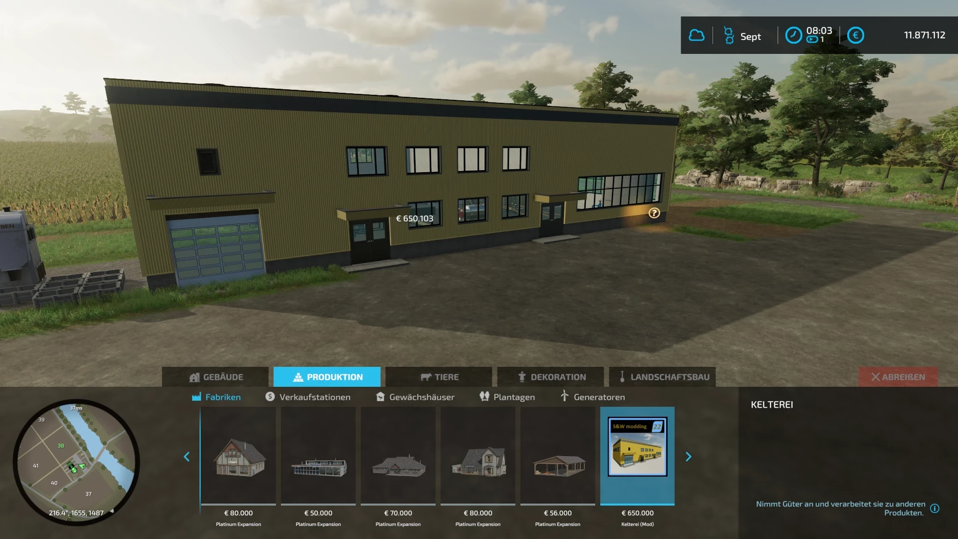 Vinery v 0.9.9.9 Beta - FS 22