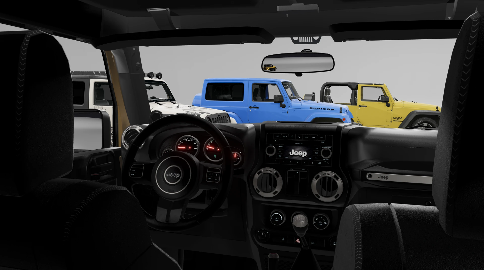 Jeep Wrangler Interior Mods | Cabinets Matttroy
