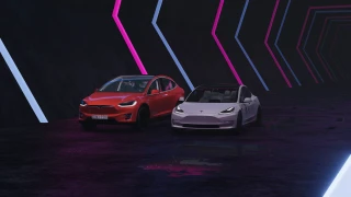 Tesla Model X + Model 3 1.0 - BeamNG.drive