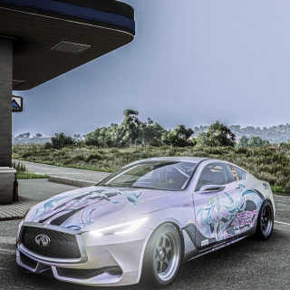 MOD CAR INFINITI Q60 FOR BEAMNG.DRIVE v0.1 - BeamNG.drive