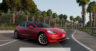 Tesla Model s 3 - BeamNG.drive