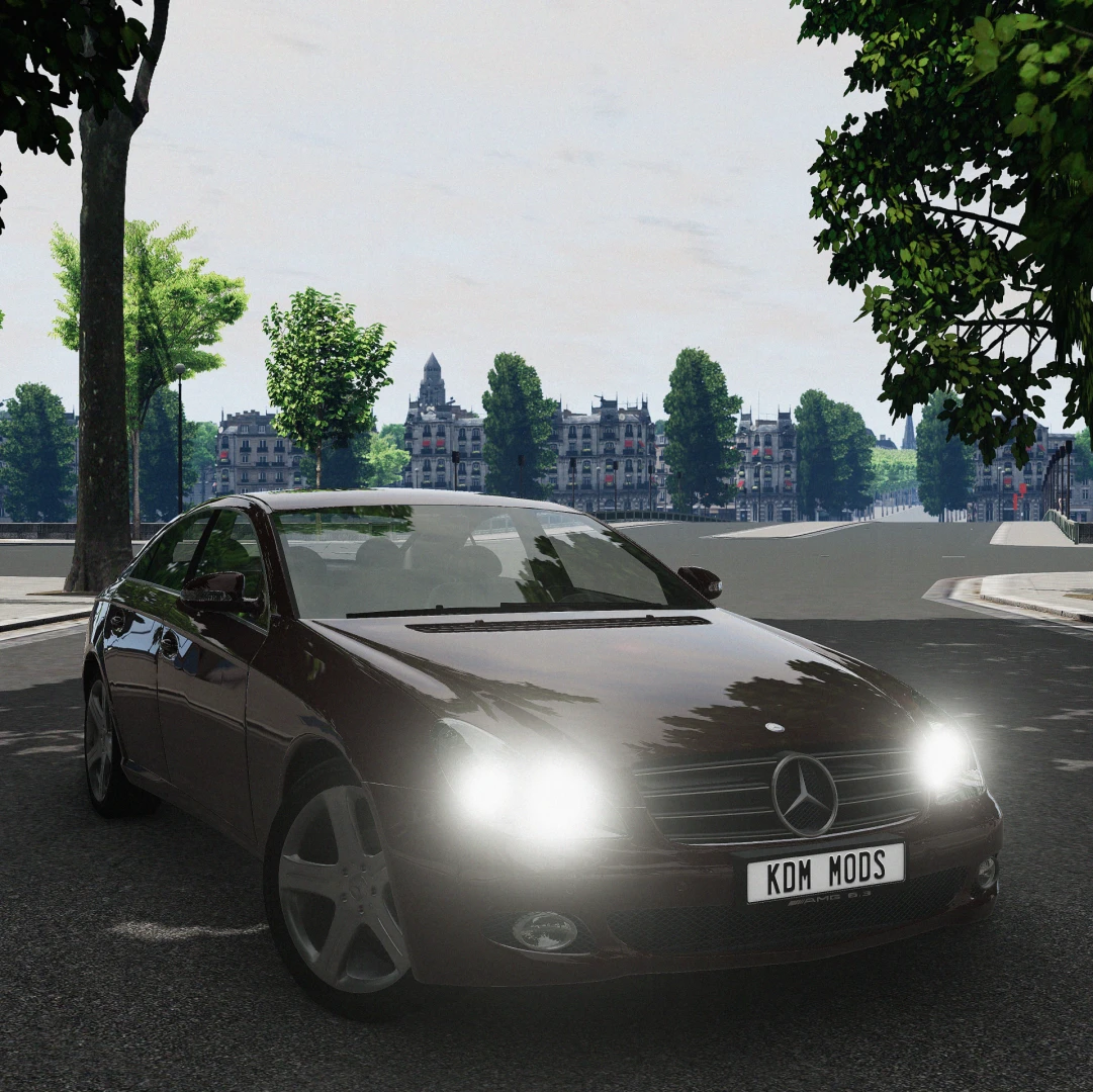 (UPDATE) MOD CAR MERCEDES-BENZ CLS (W219) FOR BEAMNG.DRIVE v0.2 ...