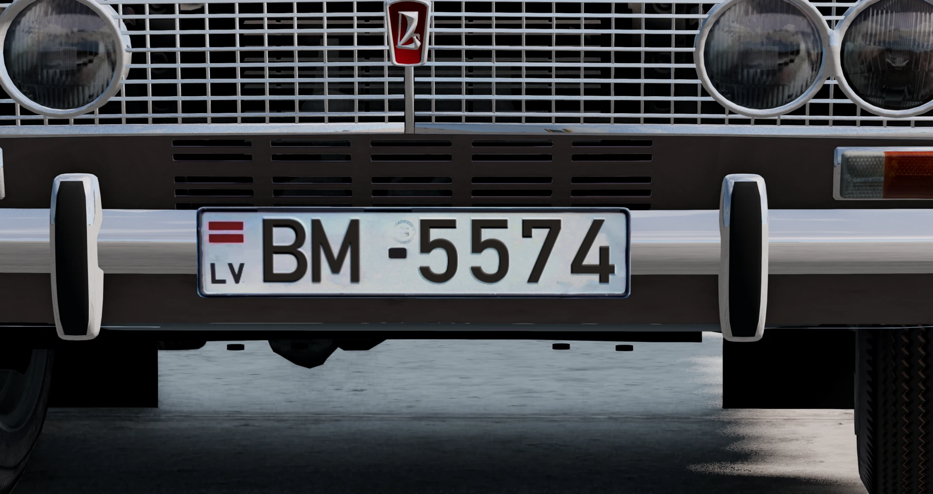 Latvian license plates mod 1.2 - BeamNG.drive