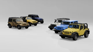 Jeep Wrangler 1 - BeamNG.drive