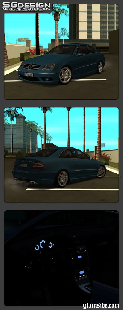 2003 Mercedes-Benz CLK55 AMG - GTA: SA