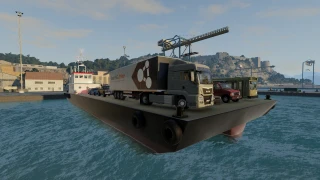Floating Crane/Ferry beta2 - BeamNG.drive