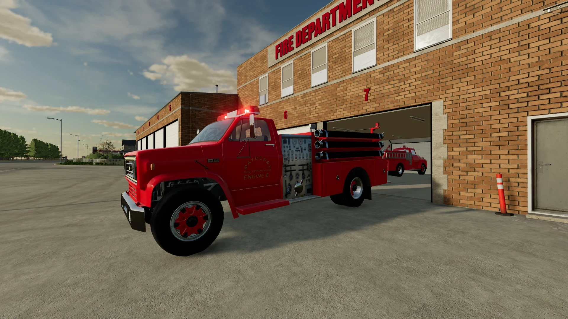 C70 Fire Engine FS22 v 1.0 - FS 22