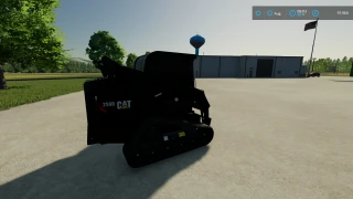 Cat 259D Black out v 1.0 - FS 22