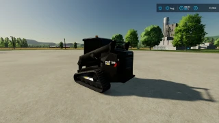 Cat 259D Black out v 1.0 - FS 22