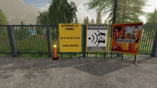 Construction signs v 1.0 - FS 22