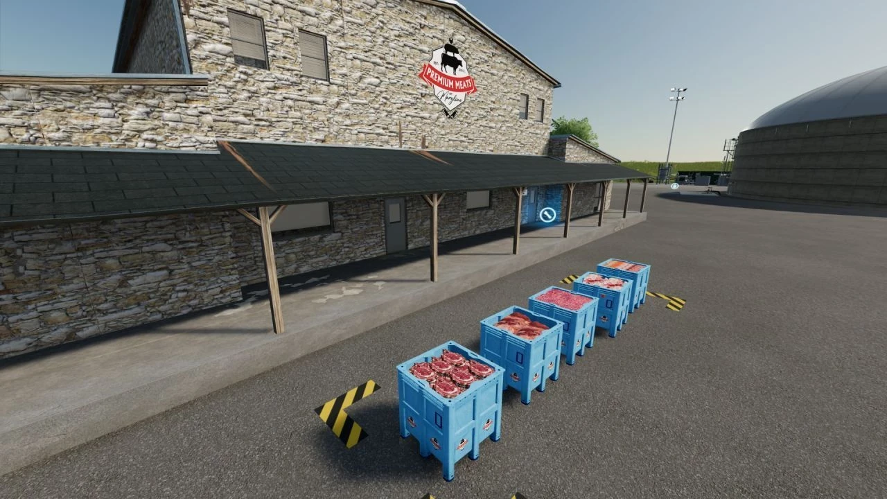 Slaughter House for Enhanced Animal System v 1.1 - FS 22